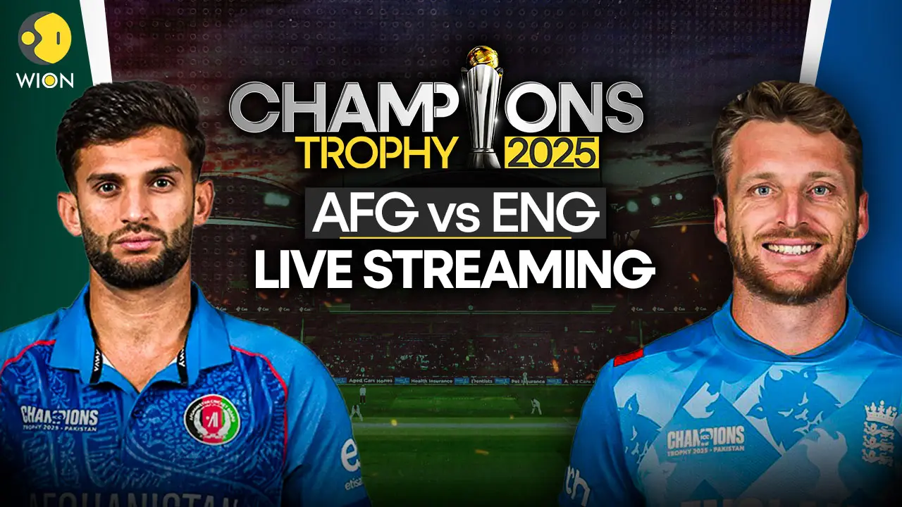 Afghanistan vs England Champions Trophy 2025: Live streaming, match ...