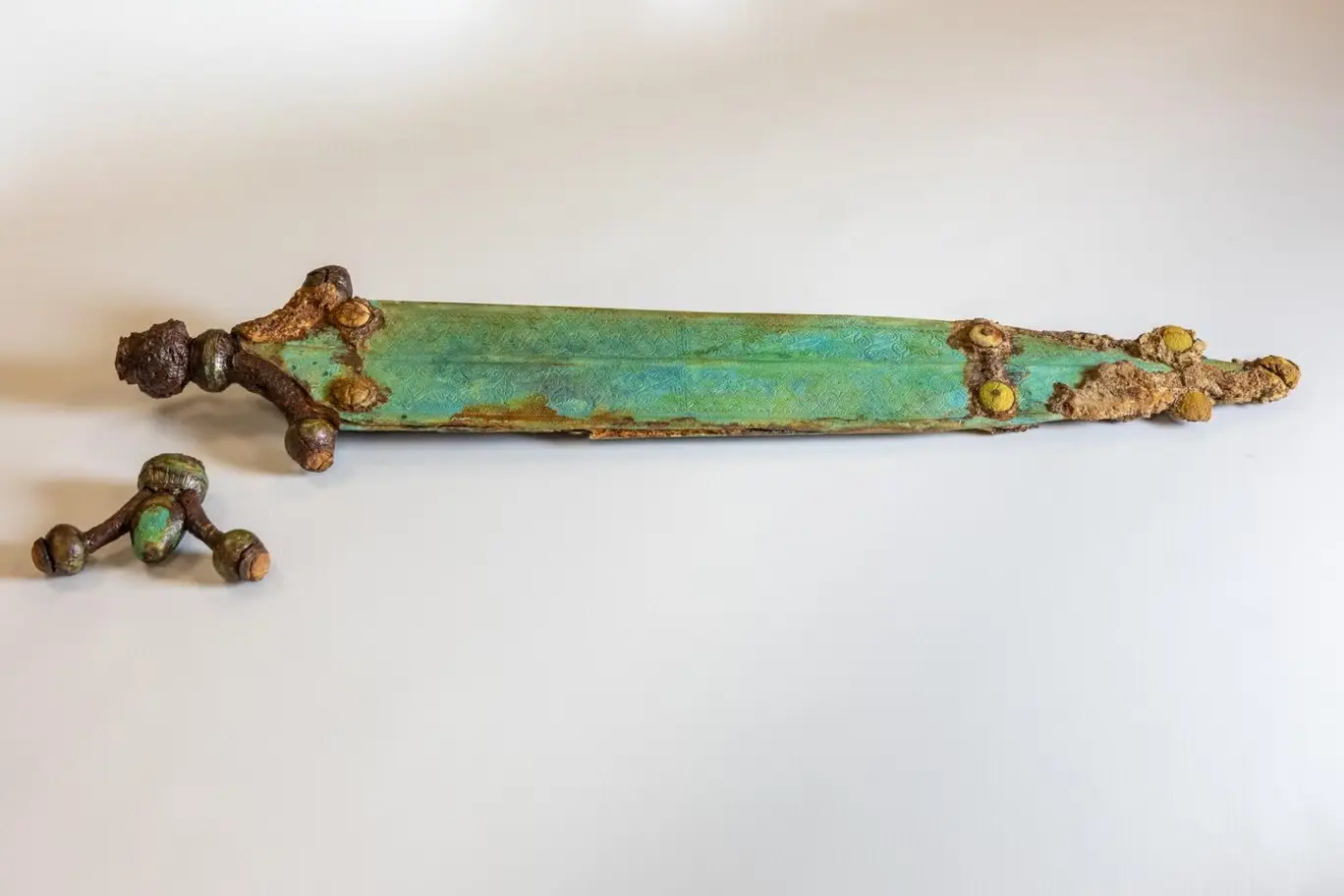 2,300-year-old mysterious sword with 'Swastika' symbol discovered in France