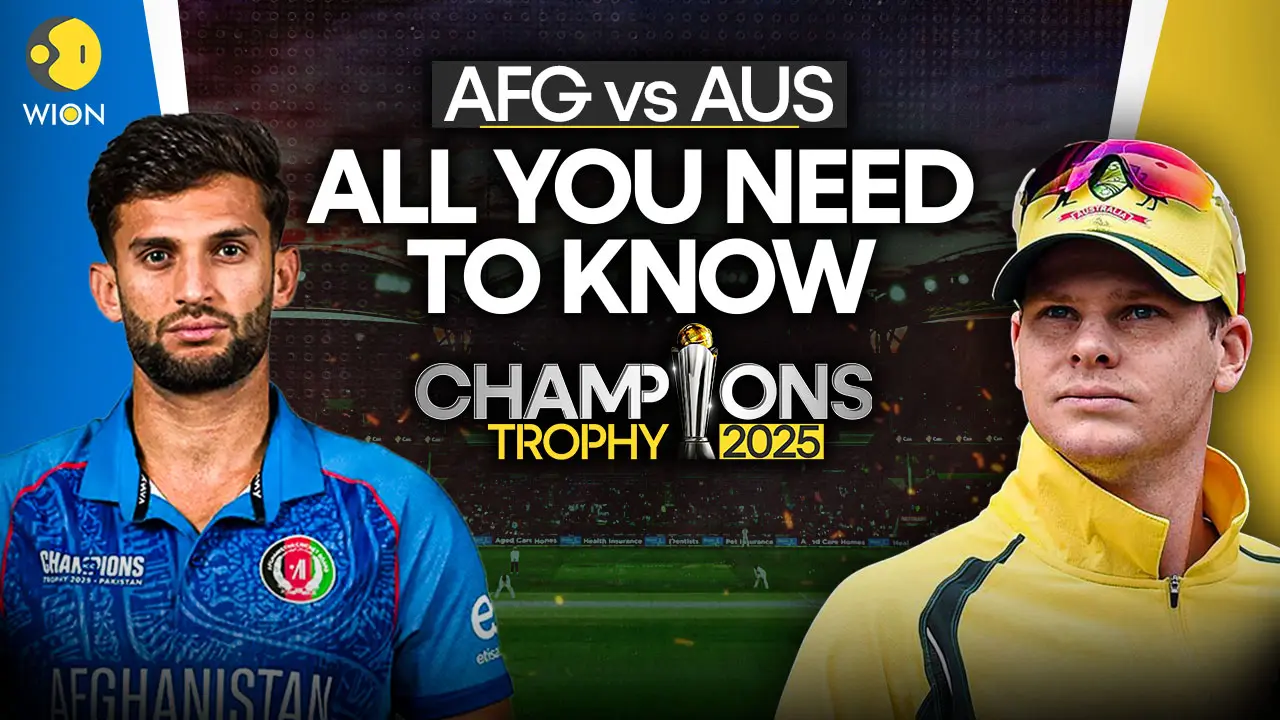 Afg vs Aus Champions Trophy 2025: All you need to know, check live ...