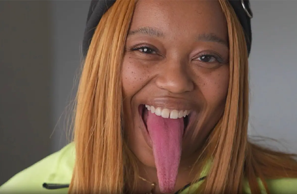 US woman with longest tongue in world loves seeing people scream in disbelief