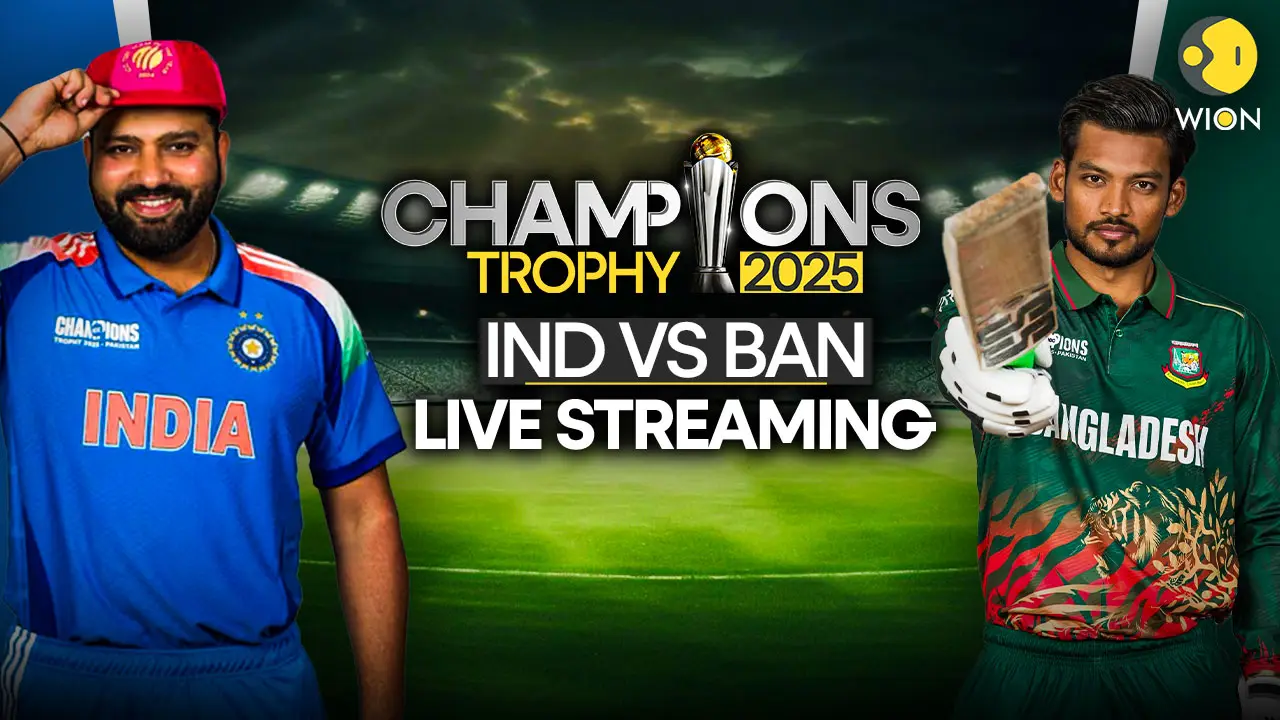 IND vs BAN Live Streaming Free: When and where to watch Champions Trophy 2025 India vs ...