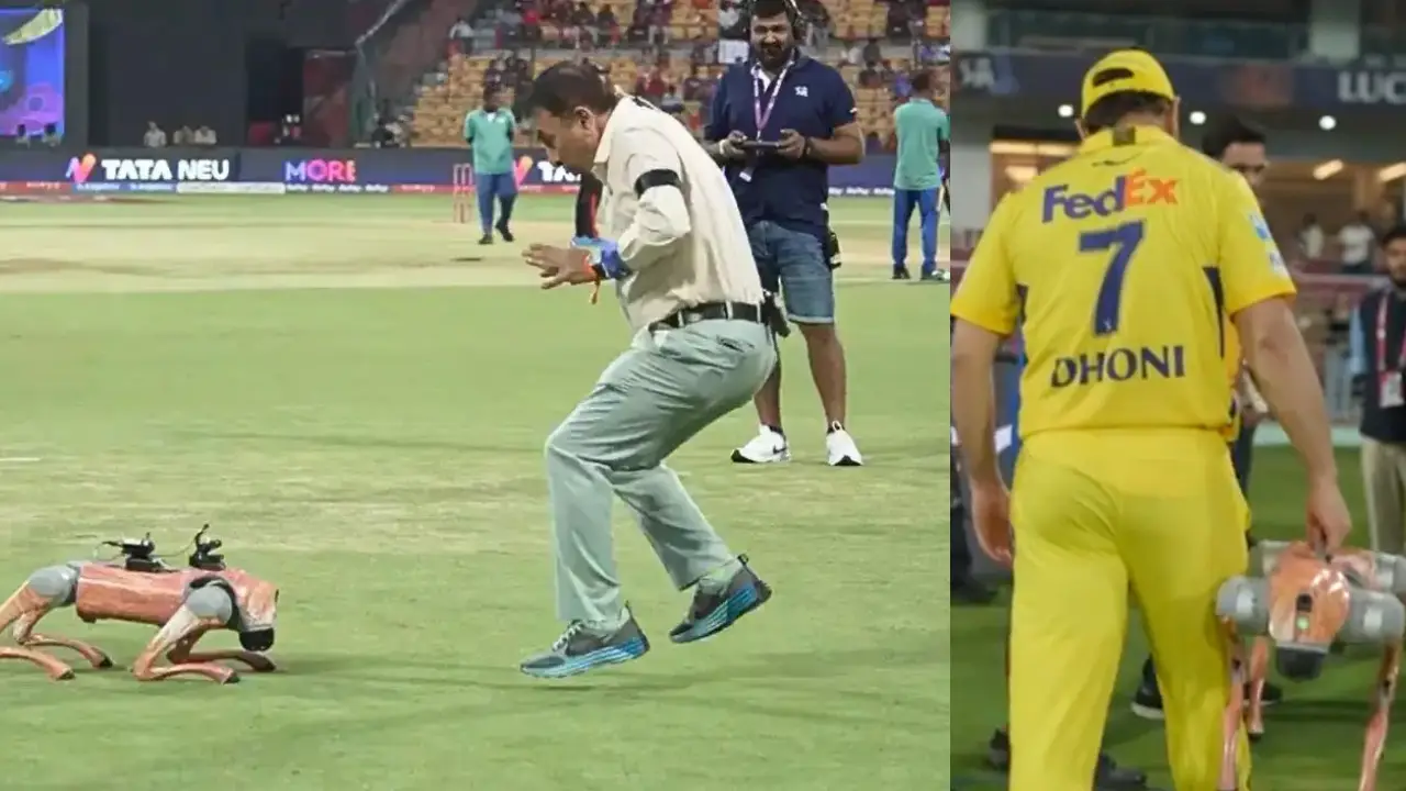 IPL 2025: Who is Champak? Meet the adorable robot dog winning hearts on ...