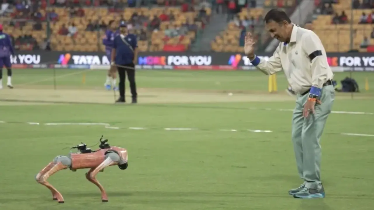 IPL 2025: Who is Champak? Meet the adorable robot dog winning hearts on ...