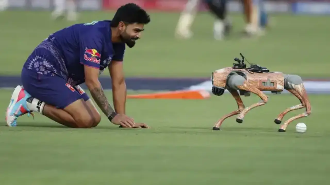 IPL 2025: Who is Champak? Meet the adorable robot dog winning hearts on ...