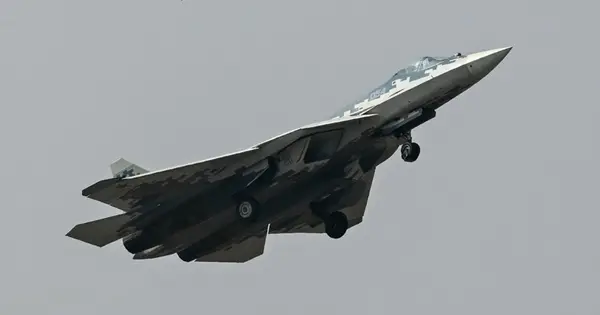 Russia unveils AI-integrated Sukhoi Su-57M fighter jet. Will it be a ...