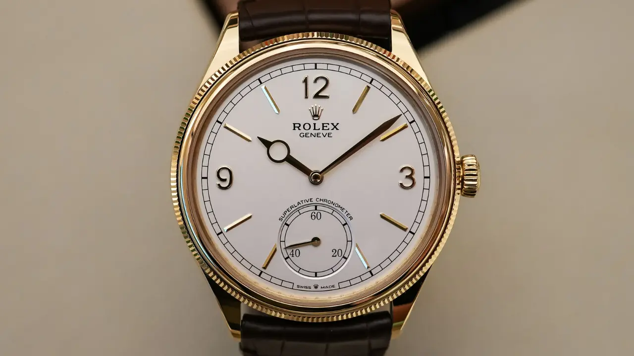 $40,600 for a gold Rolex? Perpetual 1908 features a luxury bracelet ...