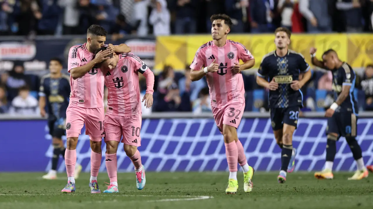 MLS: Lionel Messi helps Inter Miami fight back for draw at Philadelphia