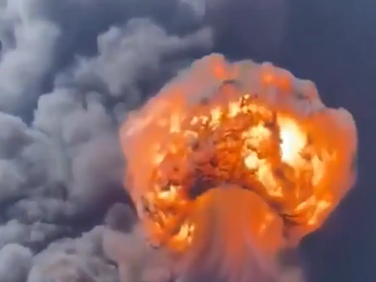 WATCH Explosion at China chemical plant forms mushroom cloud over town ...