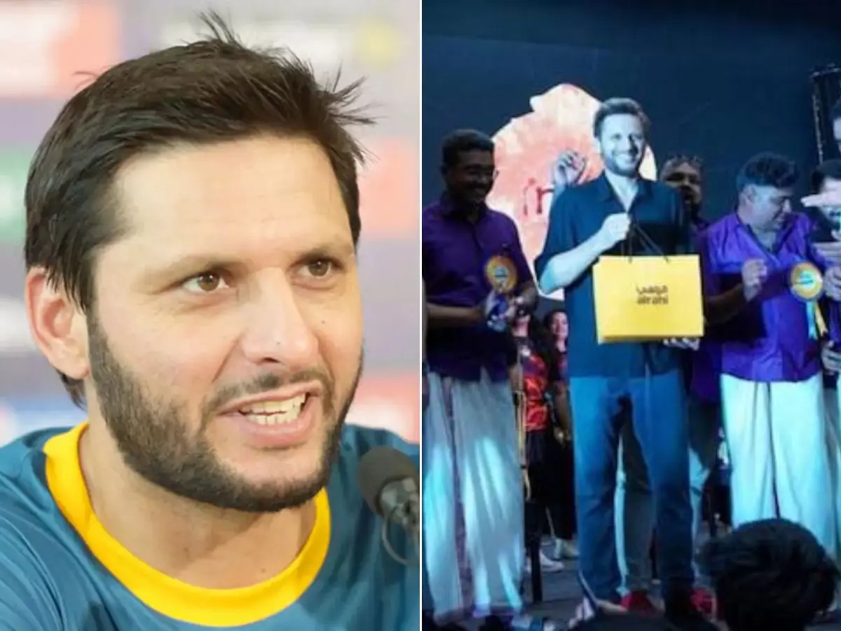 Kerala community faces backlash for warmly welcoming Shahid Afridi at ...