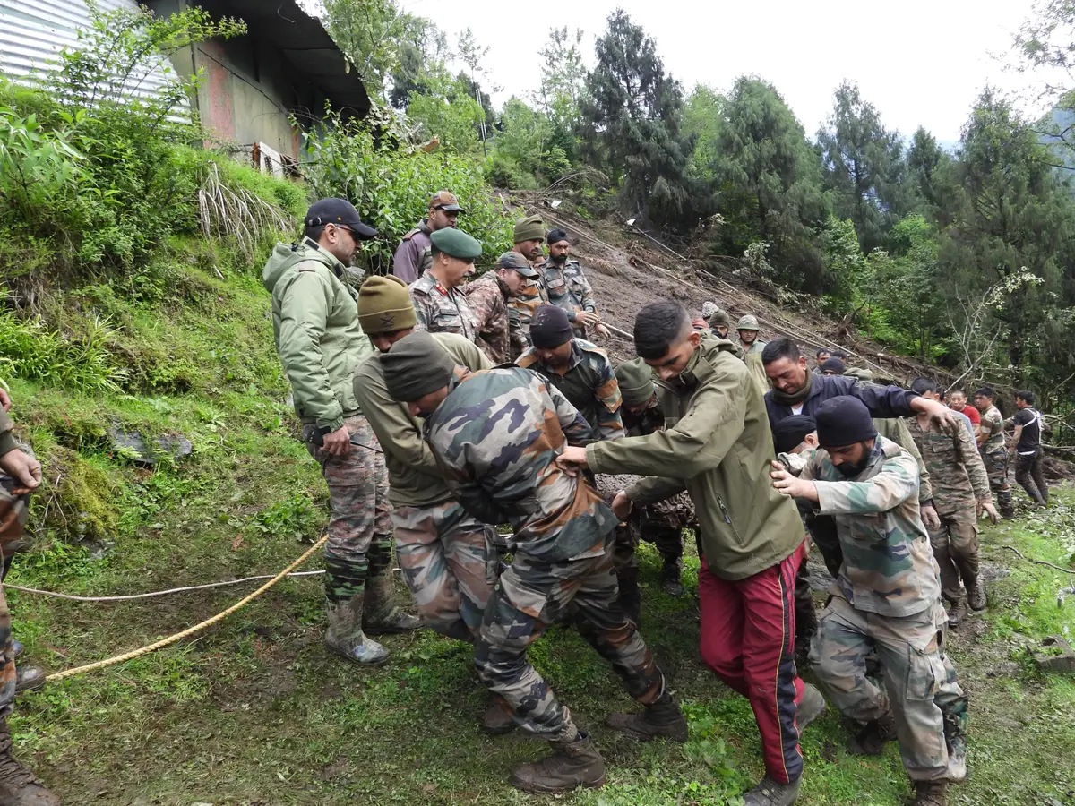 3 army personnel killed after landslide hits military camp in Sikkim, 6 ...