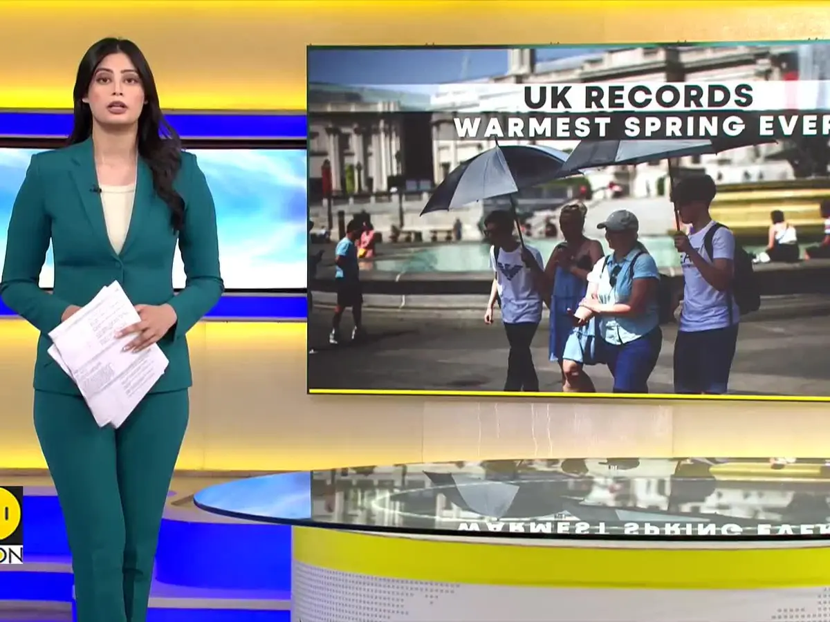 Driest UK spring in 50 years