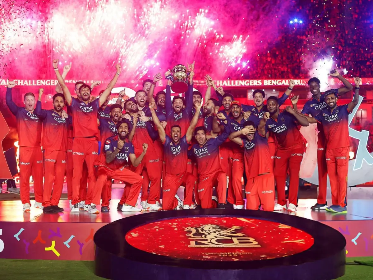 Tears, triumph and hugs: RCB’s emotional celebration after historic IPL 2025 win