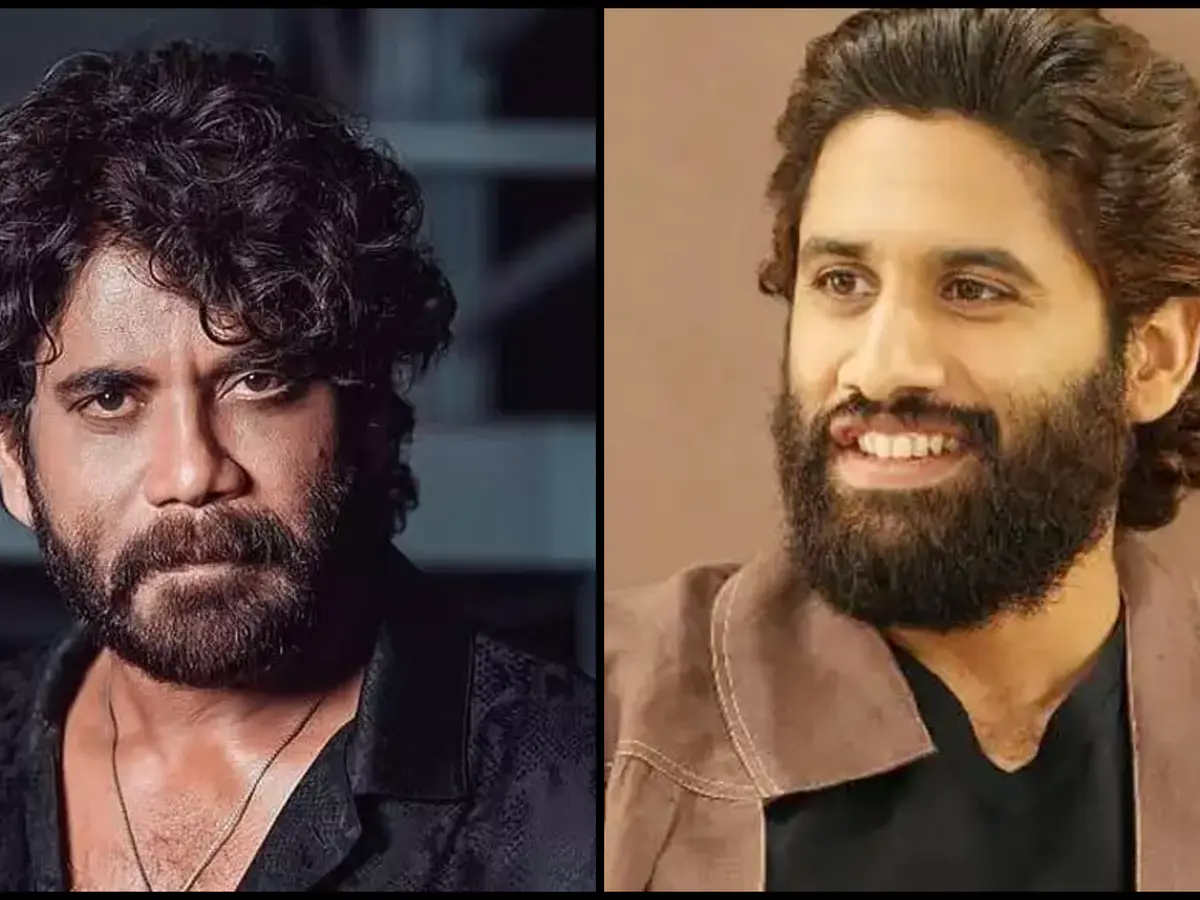 Nagarjuna and Naga Chaitanya dance off at Akhil Akkineni's Baraat Ceremony Watch