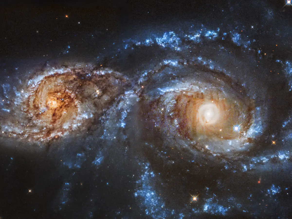 'Cosmic clash reloaded': Two galaxies are about collide in deep space, again!
