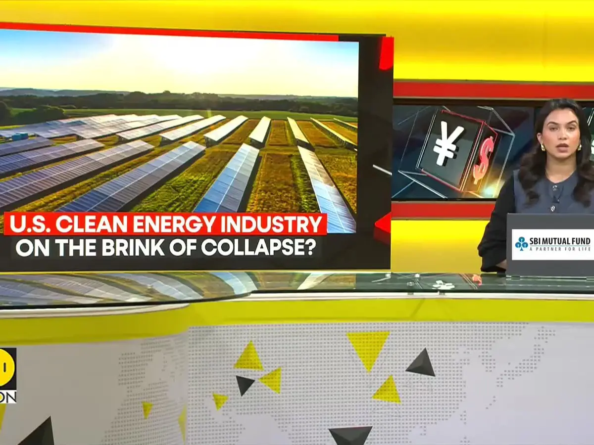 US clean energy industry on the brink of collapse?