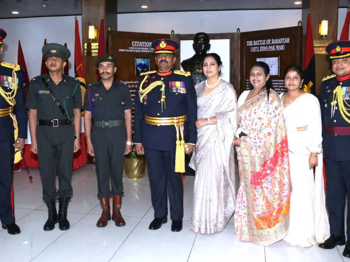 Sri Lankan Army Chief Lasantha Rodrigo Revisits IMA Roots