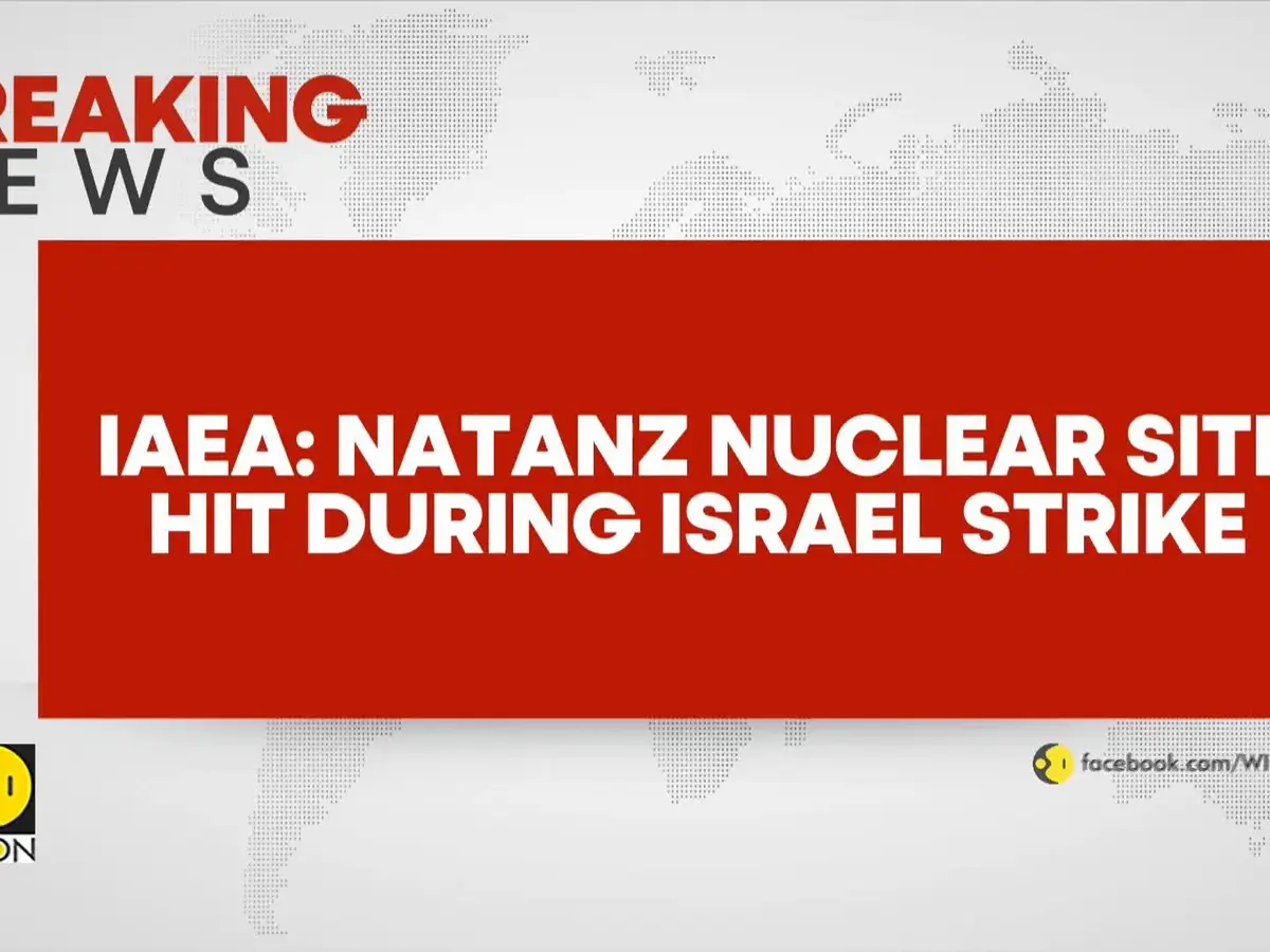 Israel-Iran war: Iran’s Natanz nuclear site hit in Israeli attack, says ...