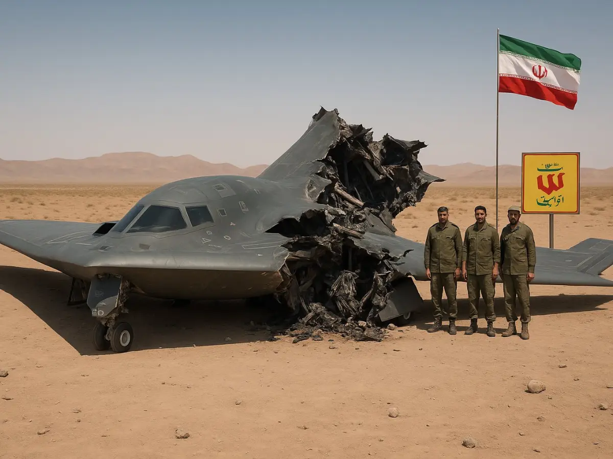 Crashed B 2 bomber, burning planes and more: AI fakes take over amid ...