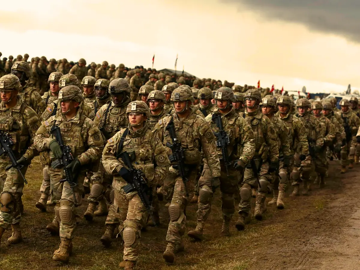 How many active troops does each NATO member have? LIST INSIDE as NATO ...