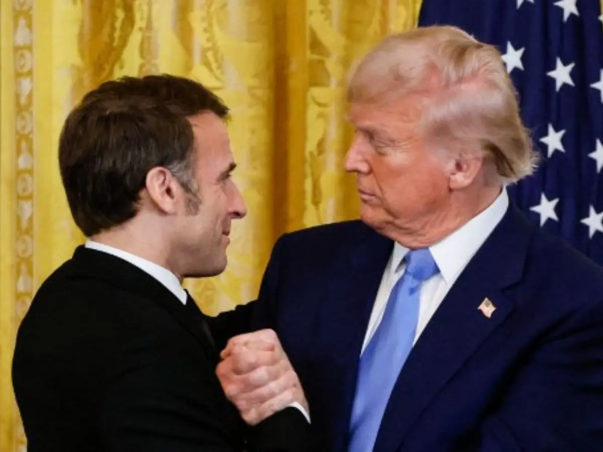A fractured west: Macron, German leaders rally to 'defend European ...