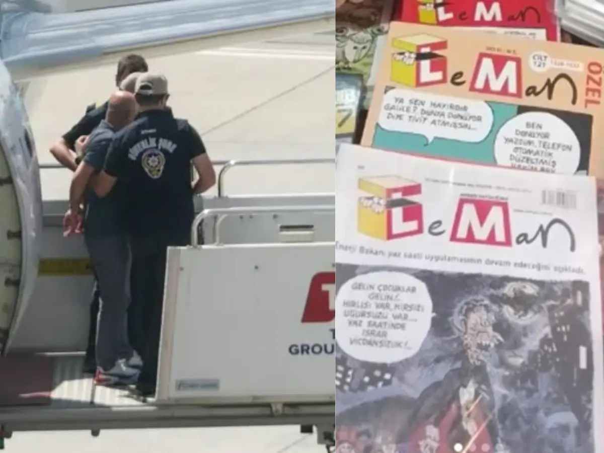 Satire or blasphemy? Turkey arrests LeMan magazine editor Aslan Ozdemir ...