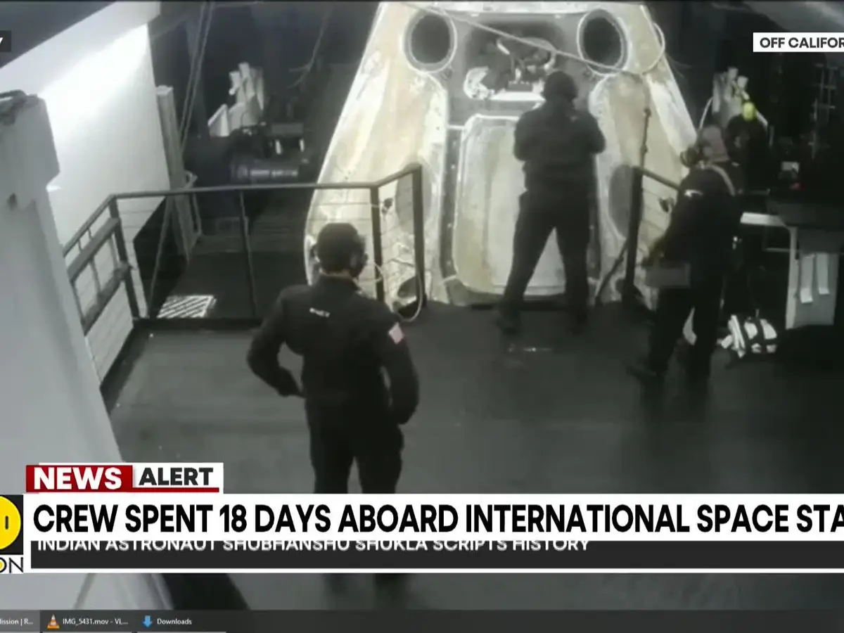 BREAKING: Shubhanshu Shukla becomes first astronaut to go to ISS ...