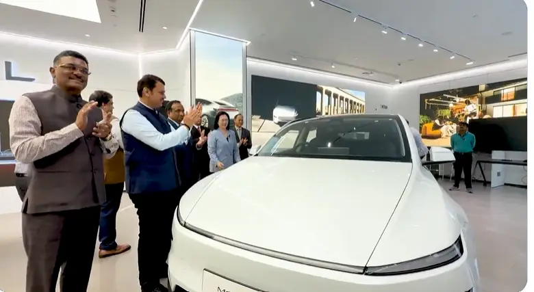 Tesla comes to India; Maharashtra CM Devendra Fadnavis unveils Model Y ...