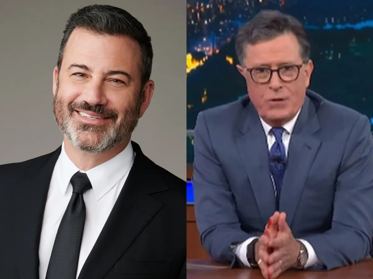 Jimmy Kimmel shows support for Stephen Colbert as CBS cancels The Late Show, takes dig at ...