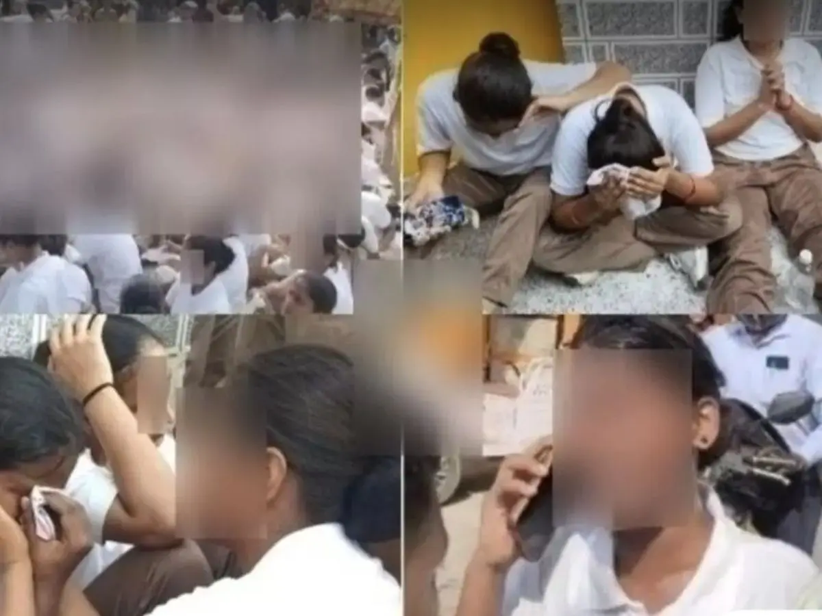 600 women recruits protest in Gorakhpur over alleged 'hidden bathroom ...