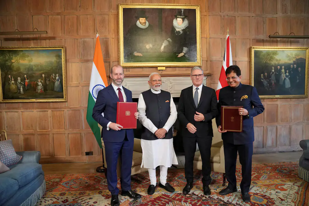 What inside the $34 billion India & UK free trade deal?
