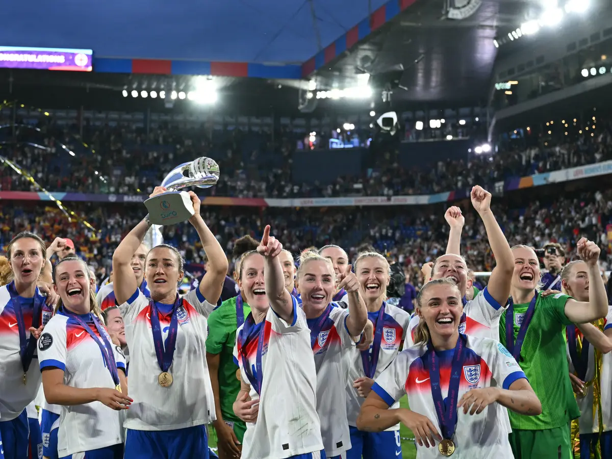 Womens Euro 2025 The first time was so nice we had to do it twice ...