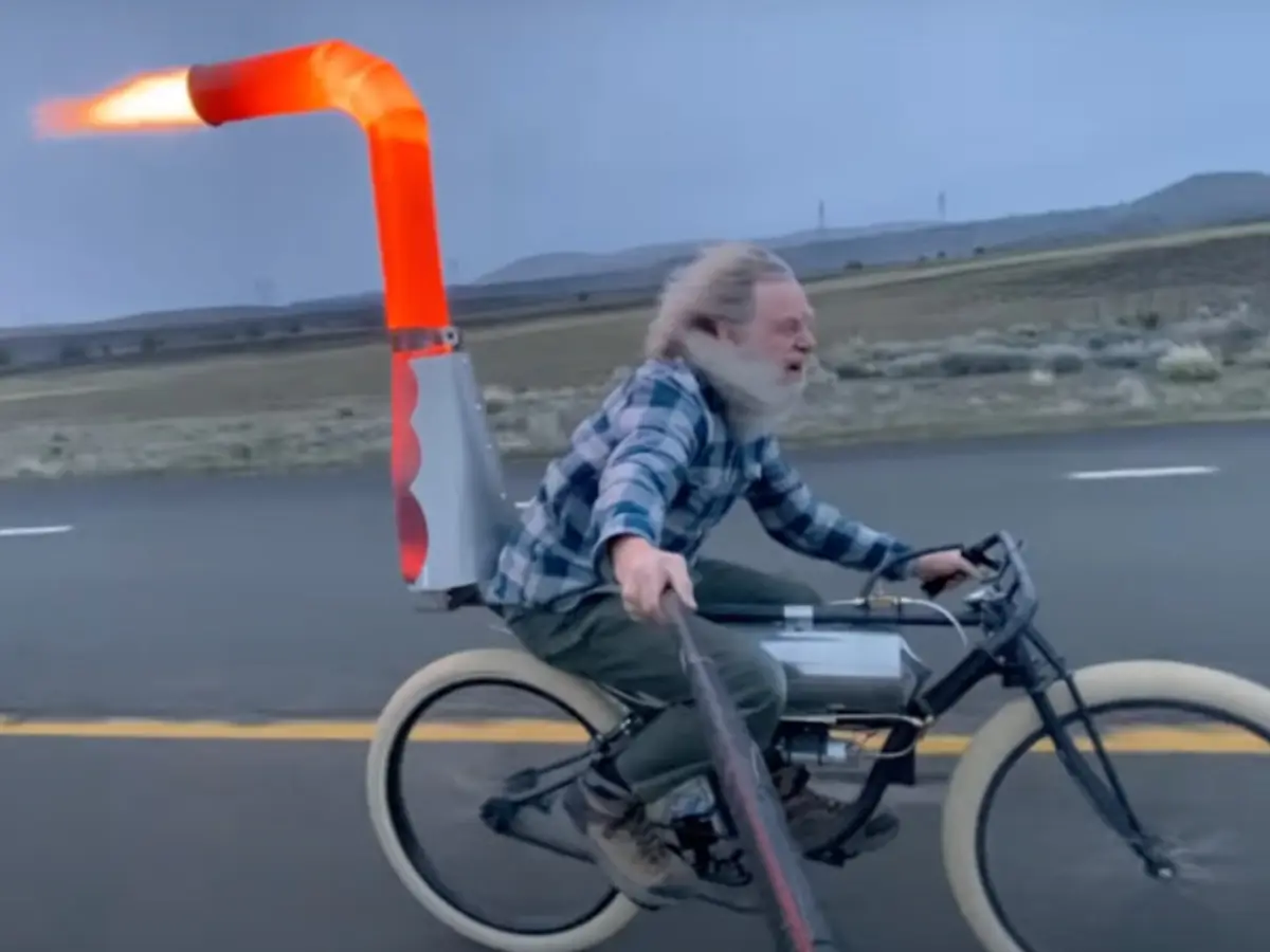 Meet the man who puts jet engines on cycles and anything that moves