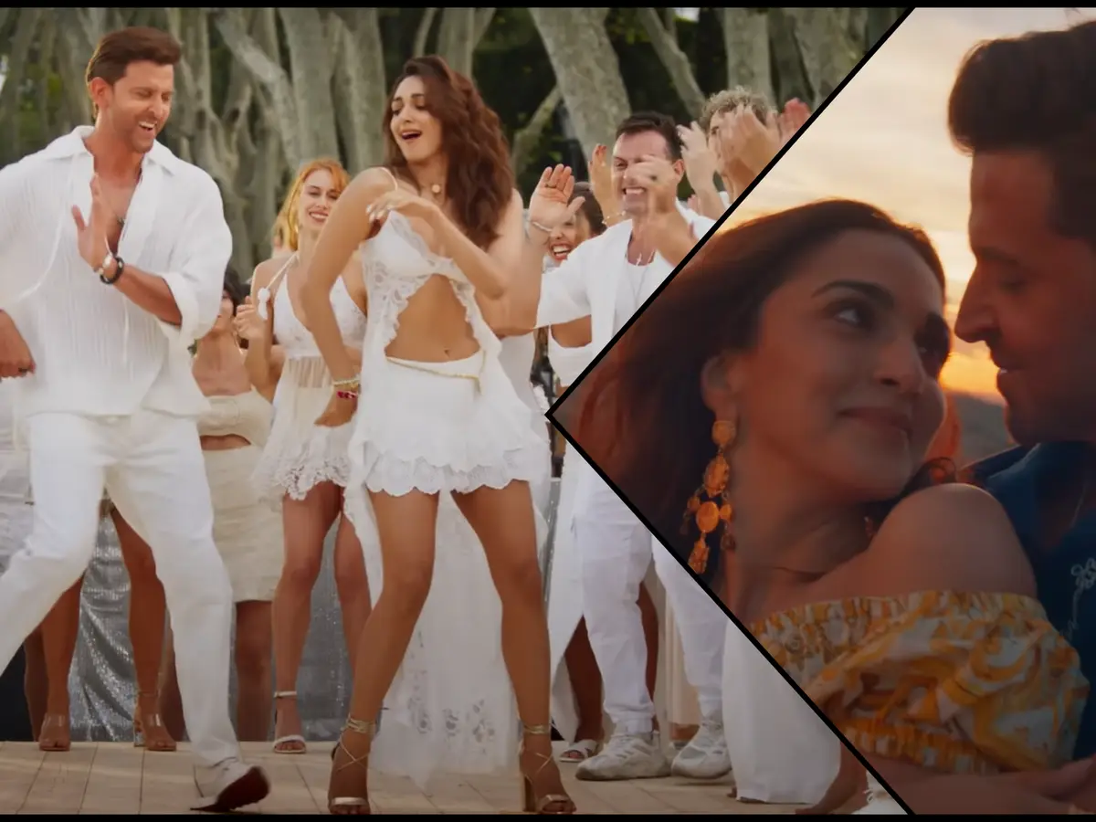 Hrithik Roshan and Kiara Advani light up the screen in War 2 song Aavan ...