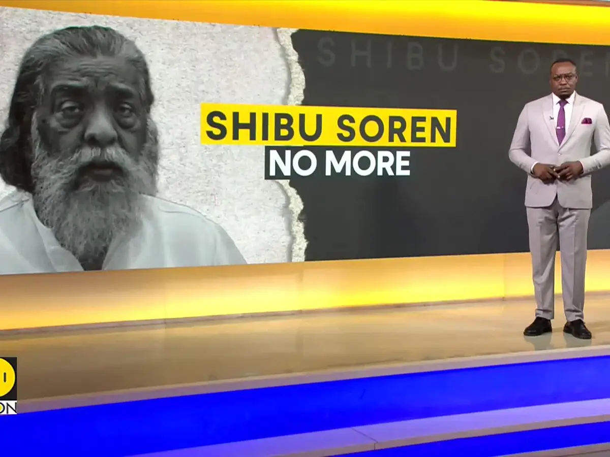 Indian President Droupadi Murmu and PM Modi Pay Their Respects to Shibu Soren