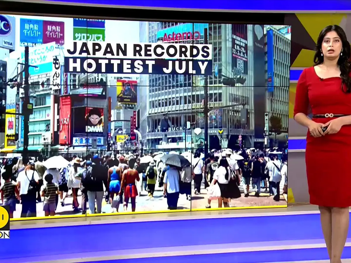 Japan: July Temps Soar Nearly 3°C Above Normal