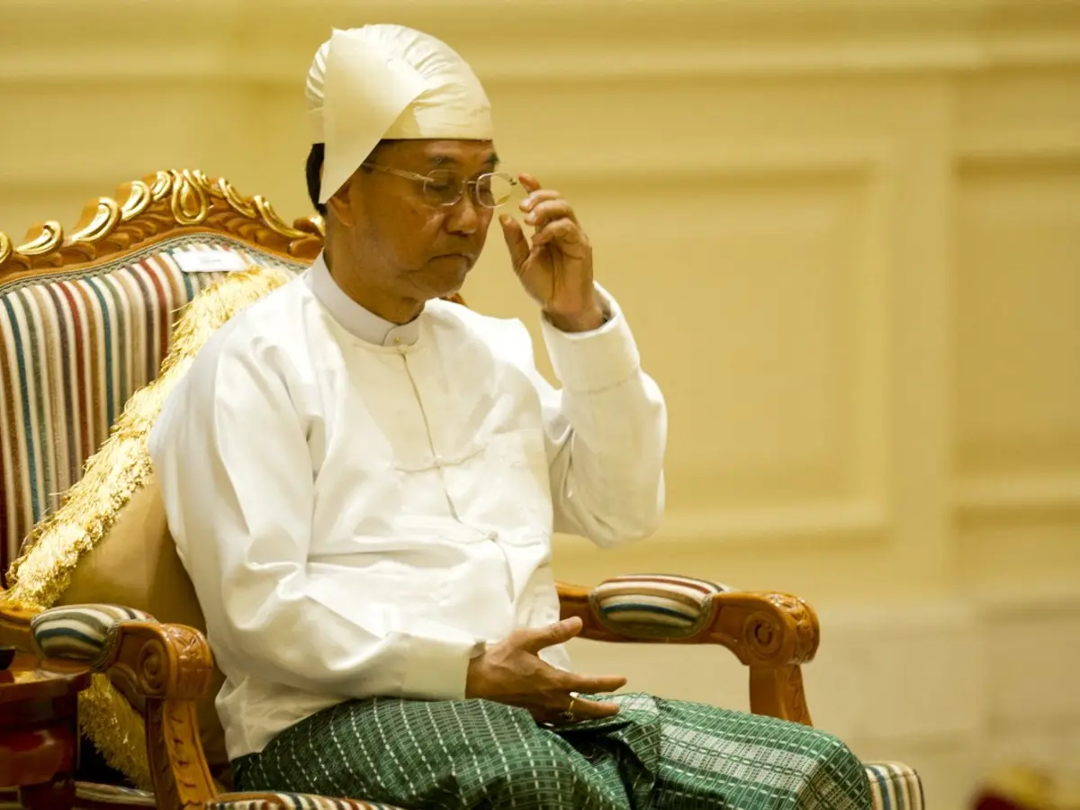 Myint Swe, Myanmar's figurehead president who came to power after a ...