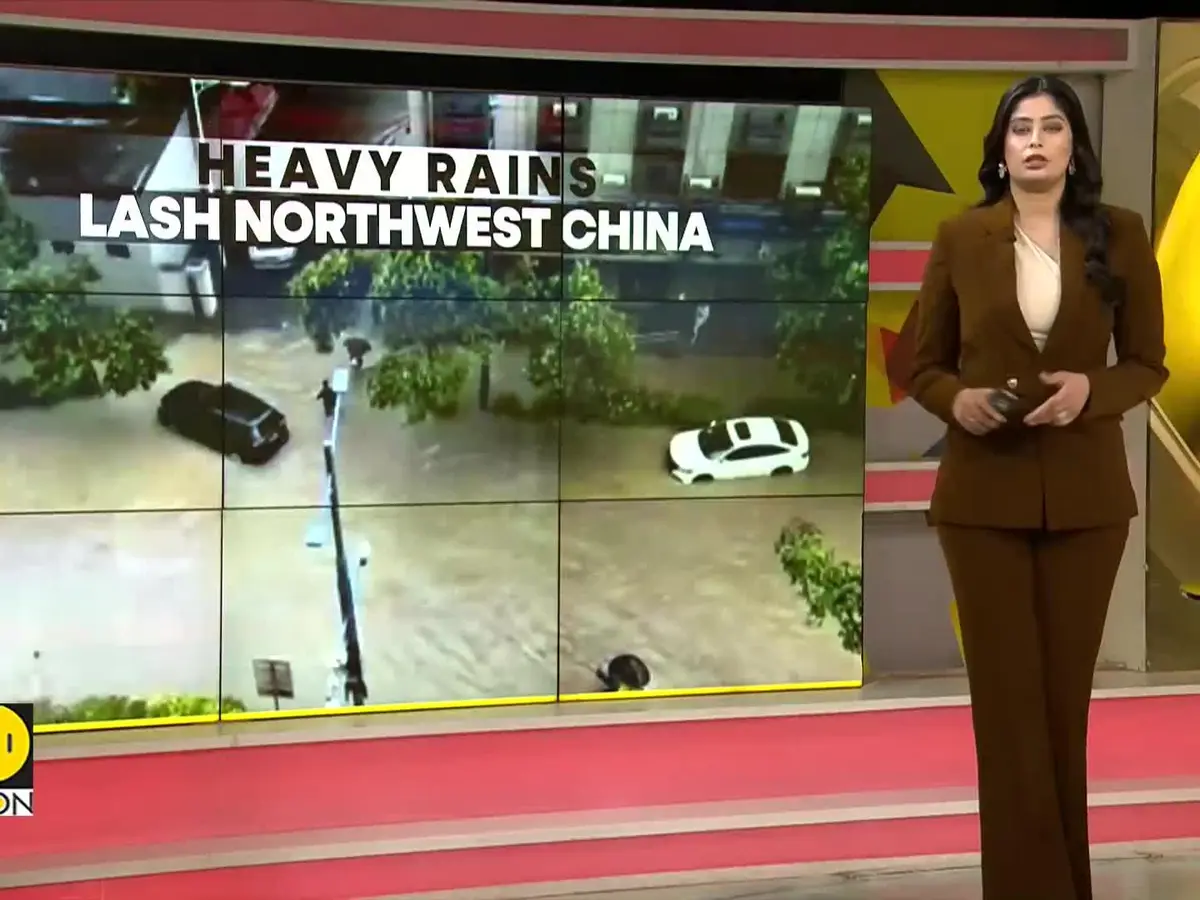 China Floods: Heavy Rains Trigger Floods And Mudslides In Northwest ...