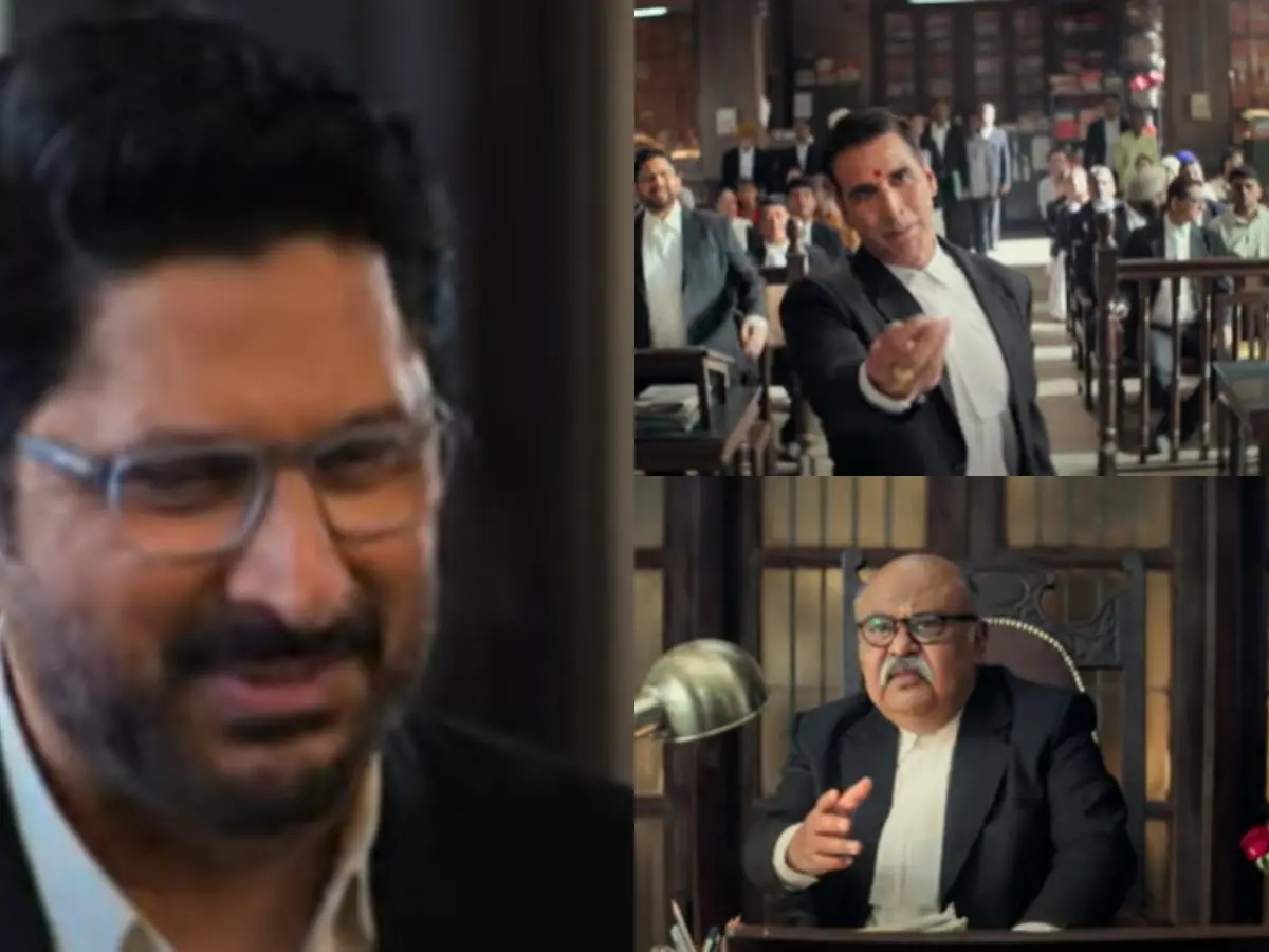 Jolly LLB 3 teaser: It's Akshay Kumar vs Arshad Warsi in courtroom drama packed with chaos and ...