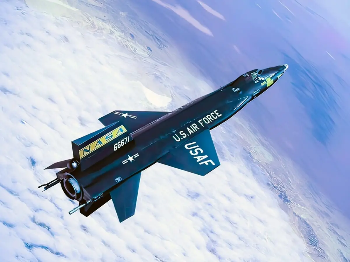 This fighter jet flies so fast, people call it a rocket with wings ...