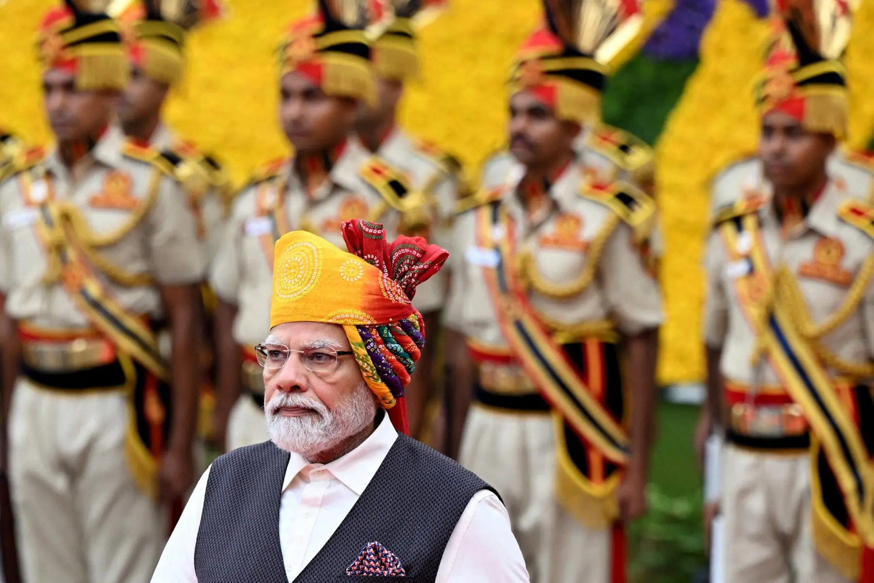 From 2014 to 2025, PM Modi and his Independence Day iconic turbans - In ...