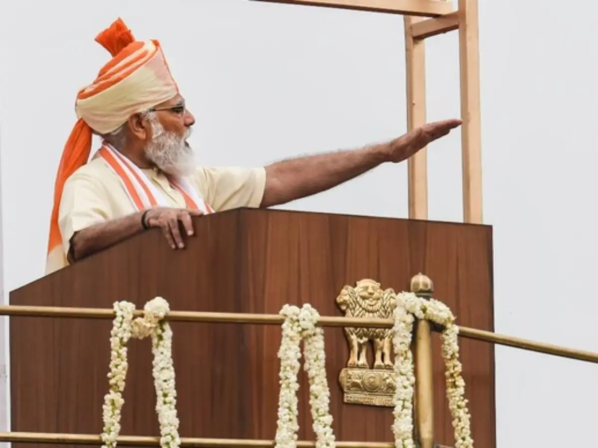 From 2014 to 2025, PM Modi and his Independence Day iconic turbans - In ...