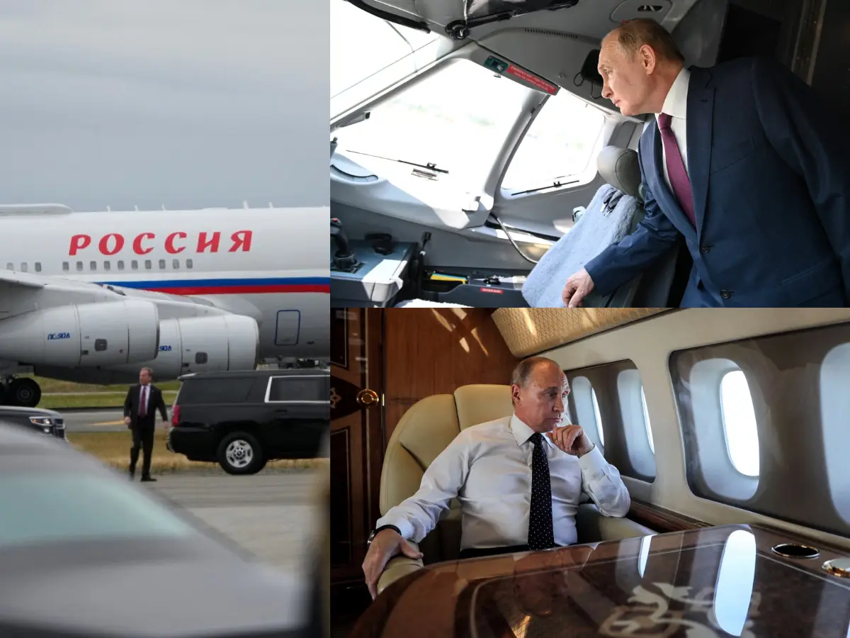 ‘Flying Kremlin’? Inside Putin's lavish Ilyushin Il-96 plane. Features ...