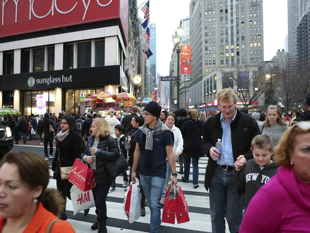 US retail sales surprise on upside, China stumbles in tariff hit economy