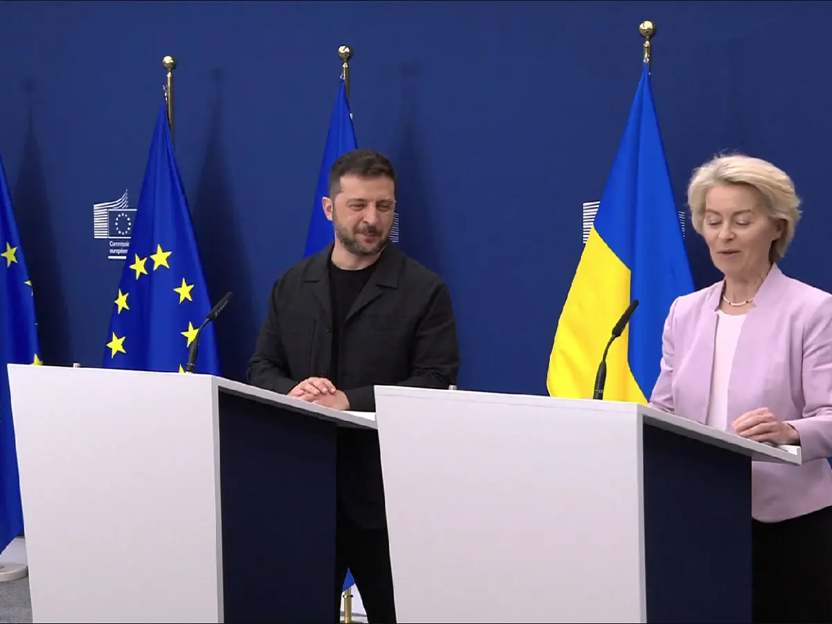 EU unity and Washington support will help reach real peace, says Zelensky