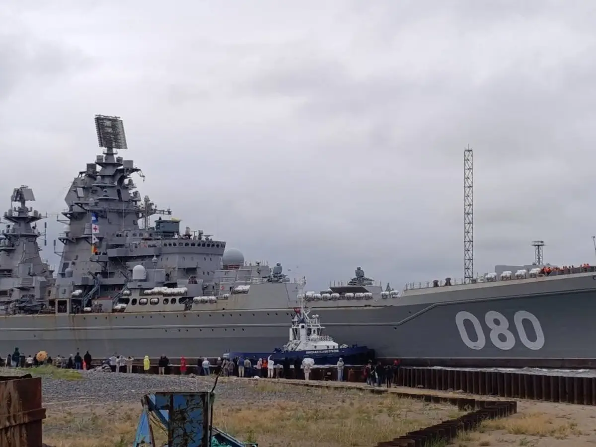 Russia’s ancient nuclear battlecruiser Admiral Nakhimov returns to sea ...