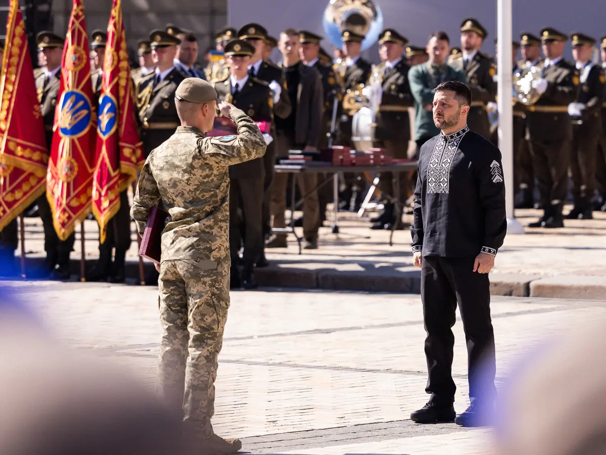 'Ukraine hasn't won yet, but certainly won't lose': Zelensky speaks at ...