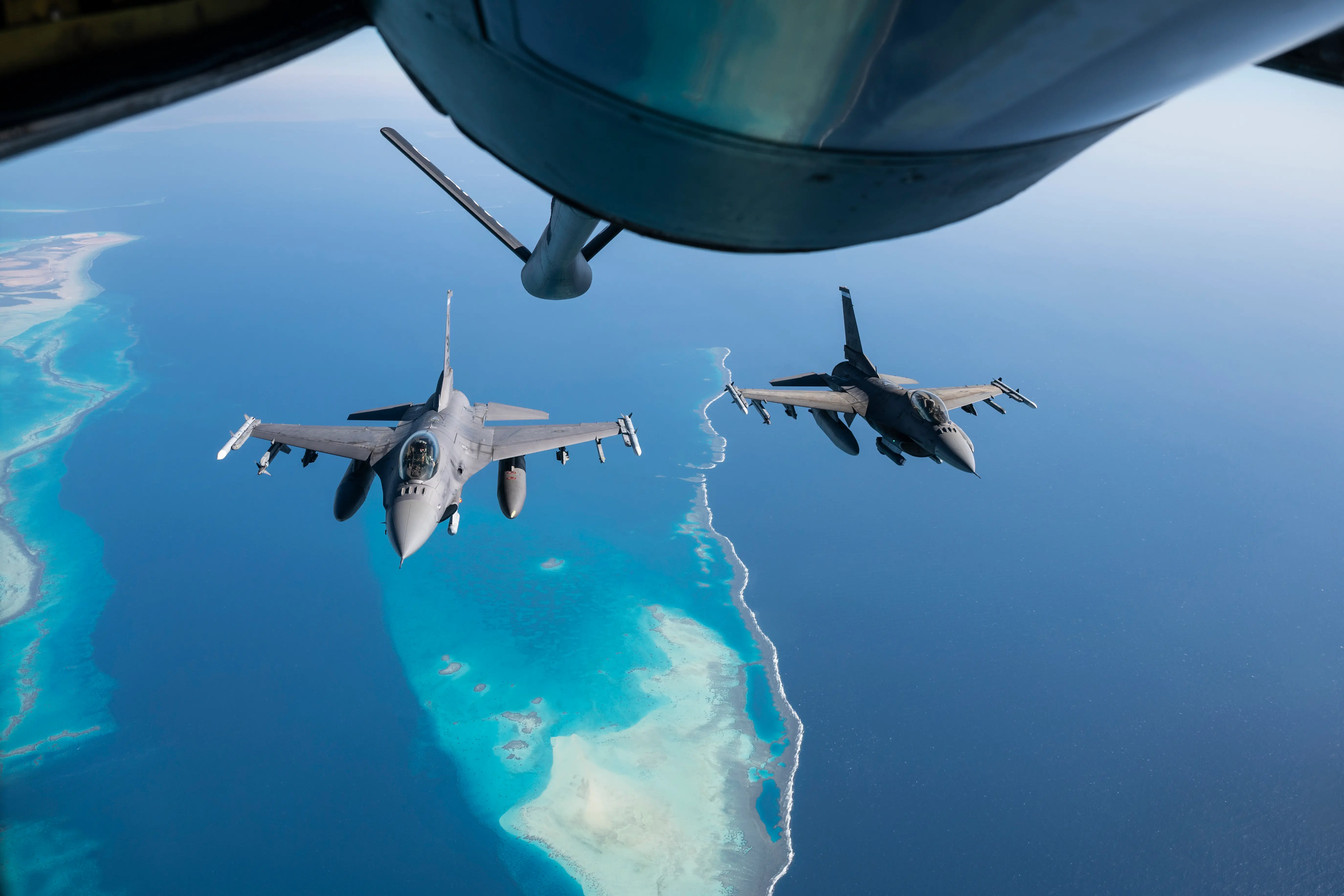 Fighter jet over oceans: What happens if a pilot ejects?