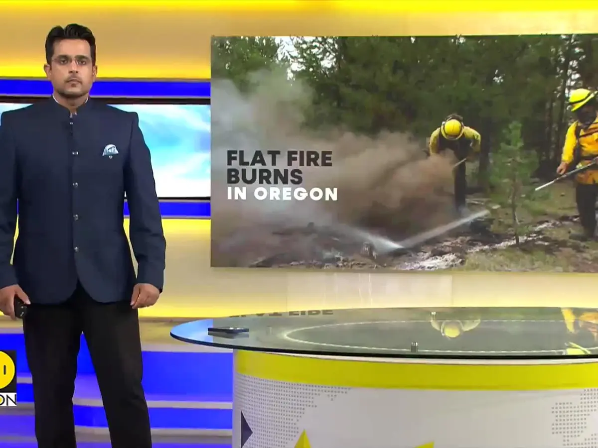 Oregon fire: flat fire burns 22,000 acres in Oregon