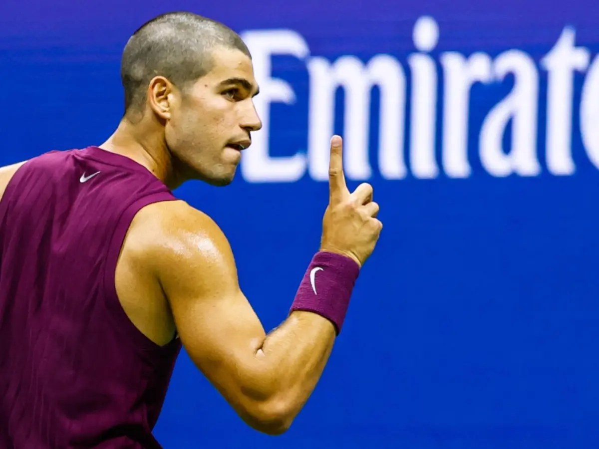 US Open 2025: Carlos Alcaraz makes winning start, beats Reilly Opelka ...