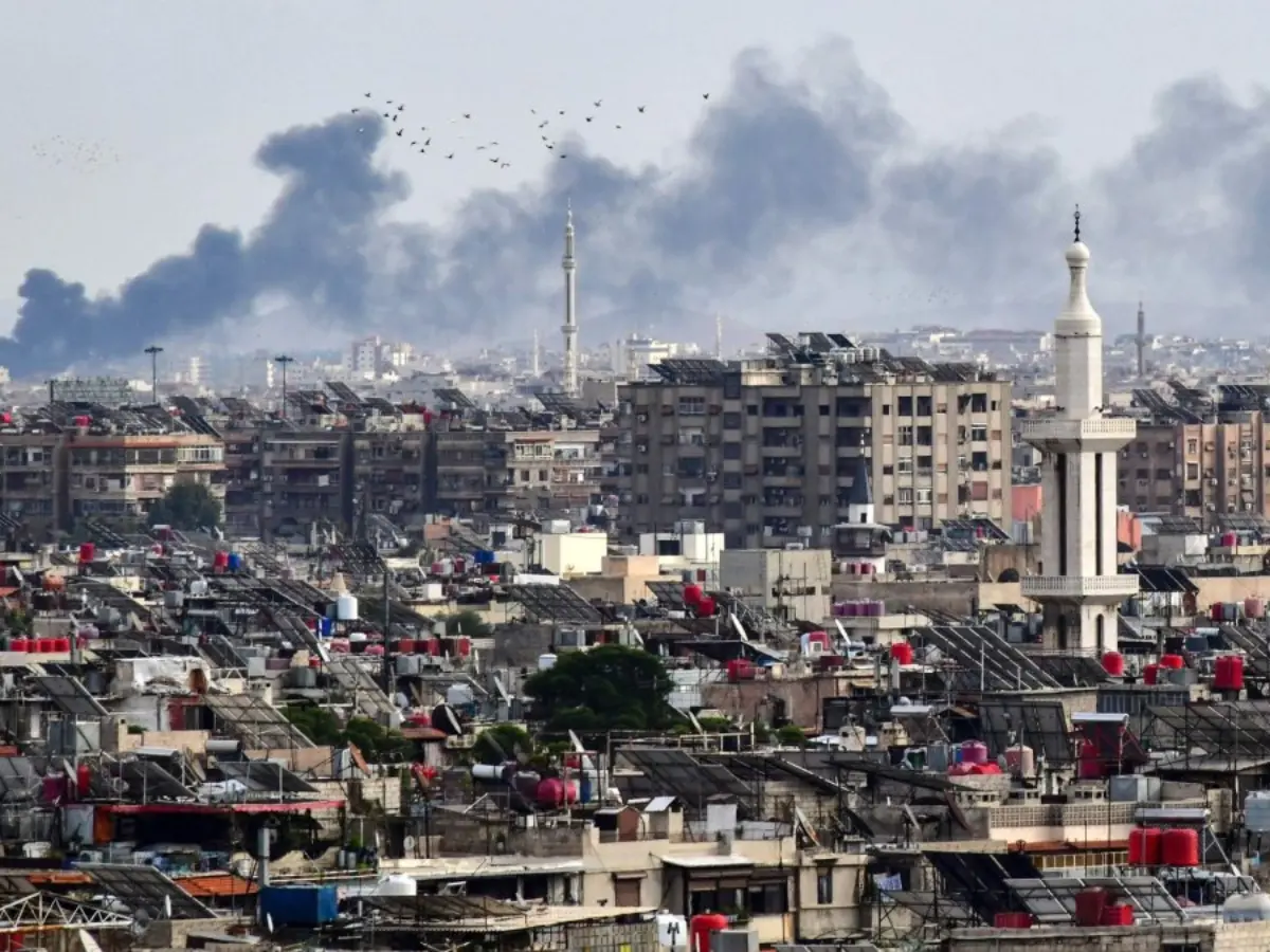 Hezbollah weaponry? Israel strikes military building near Damascus ...